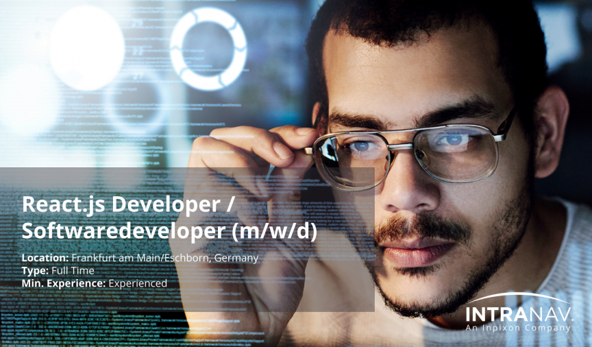 New Job offer: React.js Developer / Softwareentwickler (m/w/d ...