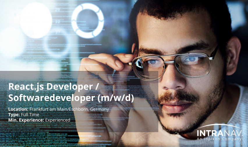 New Job offer: React.js Developer / Softwareentwickler (m/w/d) - INTRANAV
